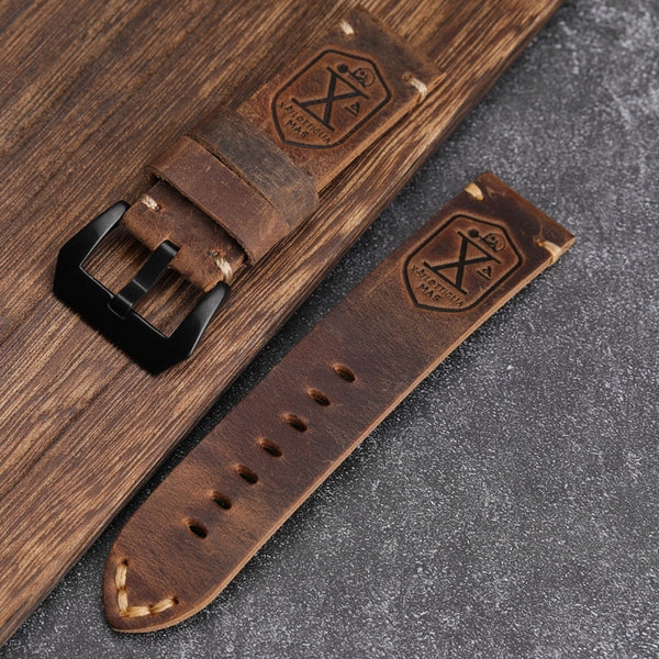 Flottiglia MAS-style (Frogman Unit) Leather Strap