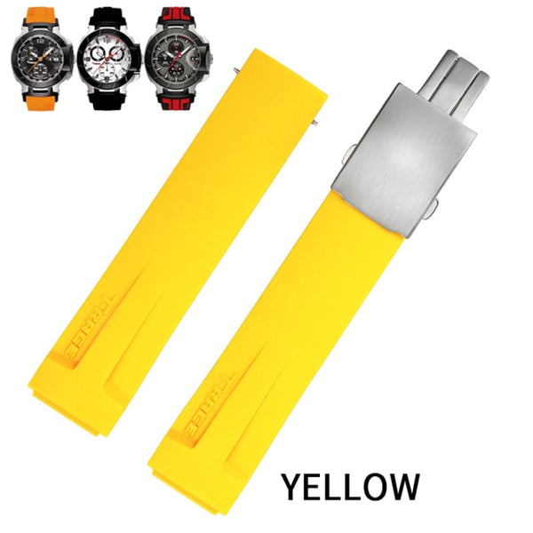 Tissot T048 T-Race rubber strap | StrapMeister